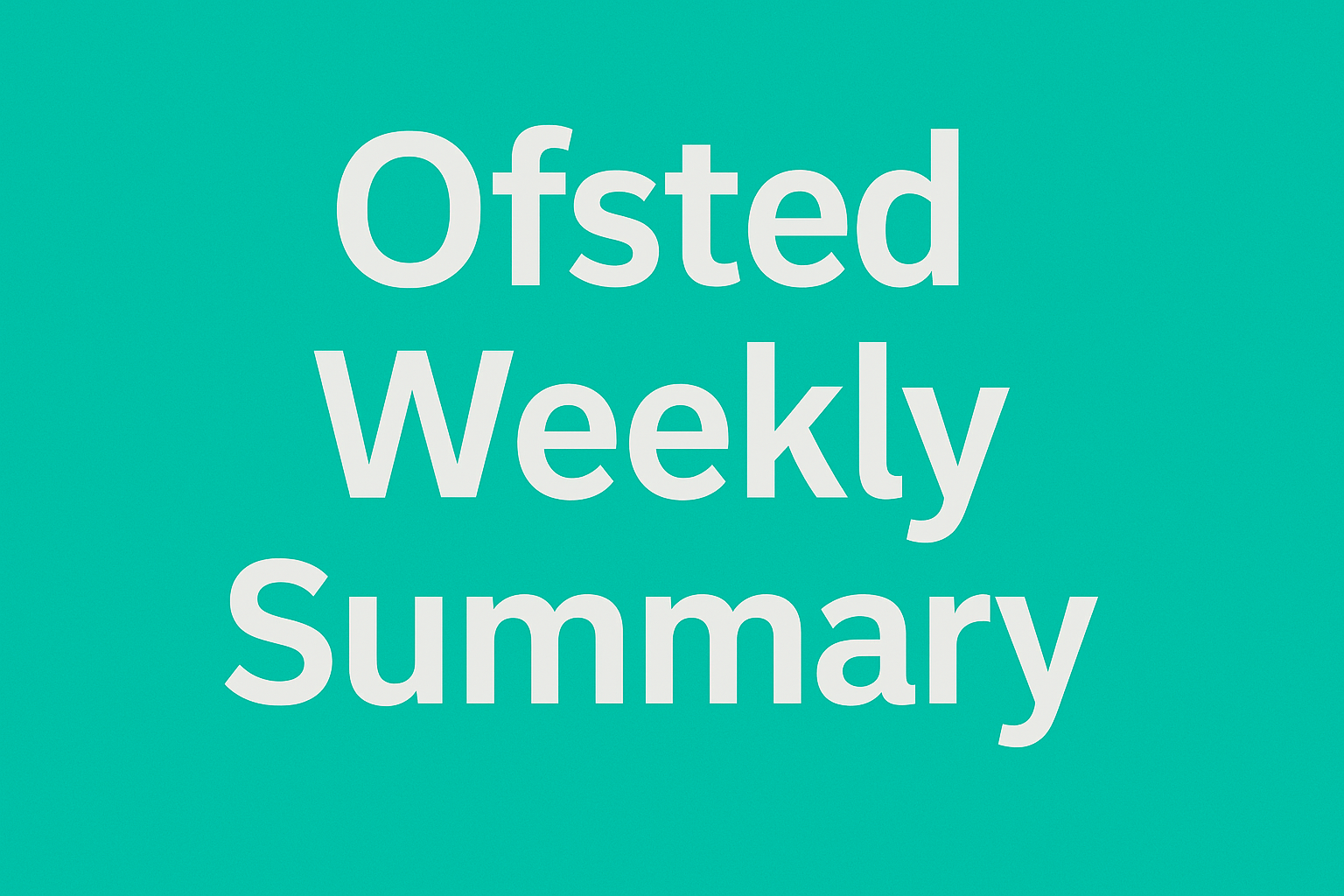 Ofsted Round-Up: Inclusion Under the Spotlight